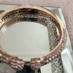 Joan Boyce | Jewelry | Joan Boyce Rose Gold And Swarovski Crystal ...
